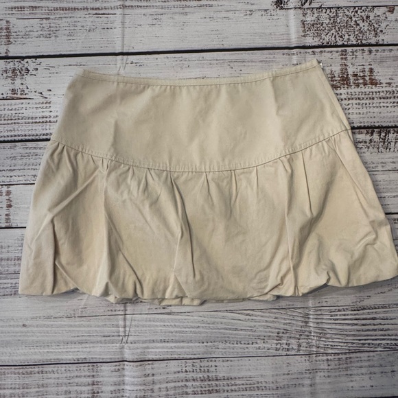 Elodie | Skirts | Elodie Cream Mini Skirt | Poshmark